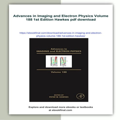 Advances in Imaging and Electron Physics Volume 193 First Edition ...