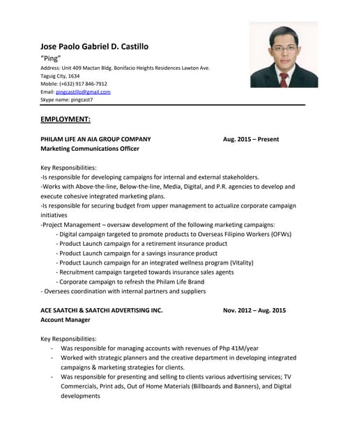 John jairo manotas bossio cv. | PDF