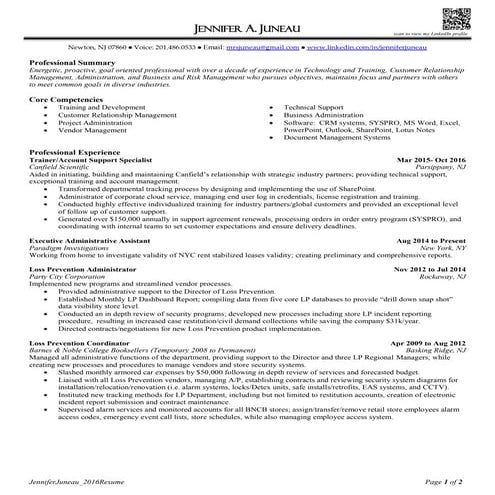Gabrielle Marcella - Resume | DOCX