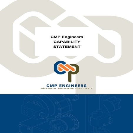 CMP Engineers Capability Statement - 2014 - V3 | PDF | Digital Audio ...
