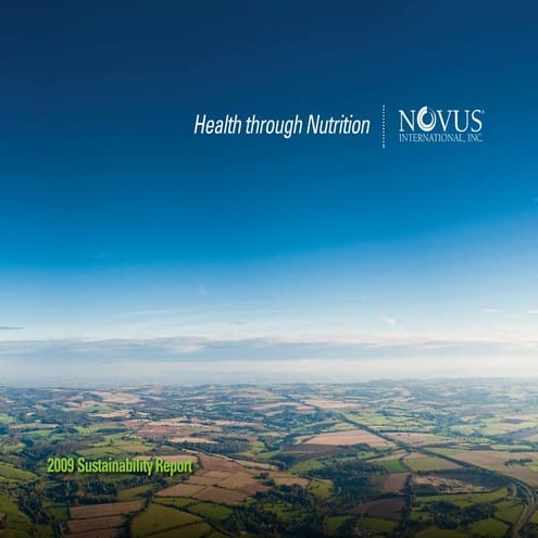 2009 Novus Sustainability Report | PDF