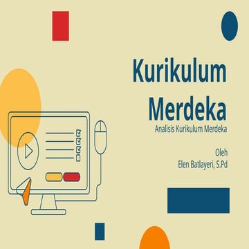 Kurikulum merdeka merdeka belajar merdeka mengajar | PPTX