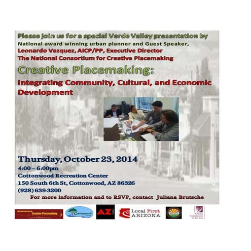 Creative Placemaking Flier | DOCX