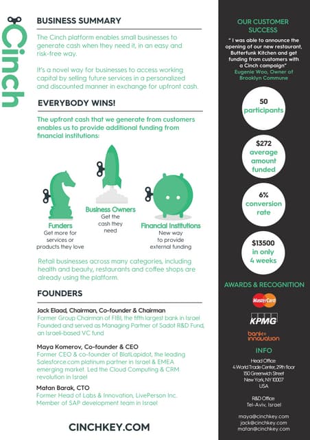 Onepager: Goods are from Mars, products are from Venus | PDF