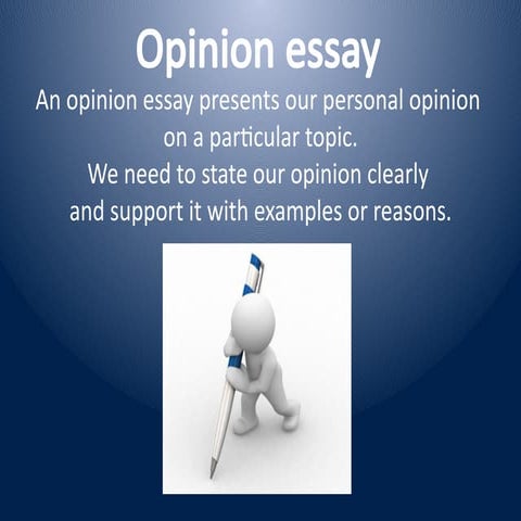 opinion paragraph presentation for b1.ppt