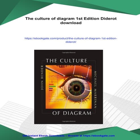 The culture of diagram 1st Edition Diderot | PDF