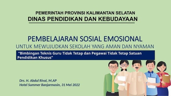 Materi Presentasi Pembelajaran Sosial Emosional | PPTX