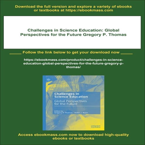 Challenges in Science Education: Global Perspectives for the Future ...