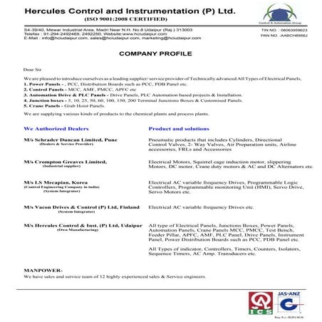 company profile | PDF