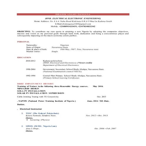 IBRAHIM RESUME | DOCX