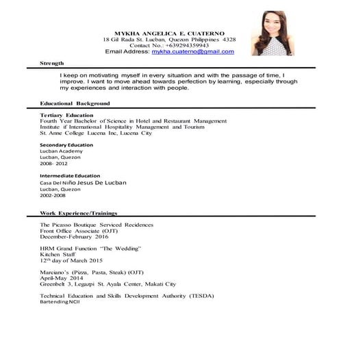 formal-resume-mykha (1) | DOCX