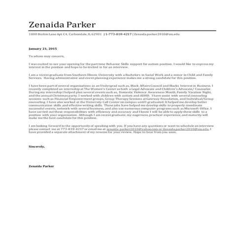 Rhb cover letter | DOCX