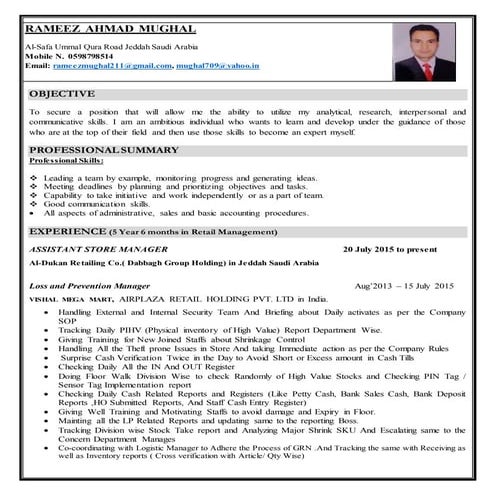 Rameez Resume Updated | DOCX