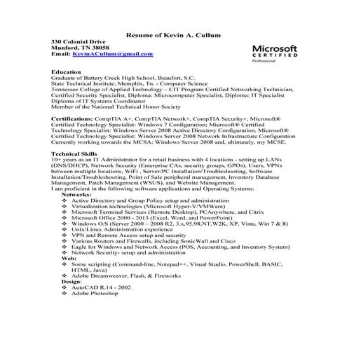 CV Milan Milinovic | DOC