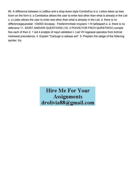 60 A Difference Between A Listbox And A Dropdown Style Compdf Web