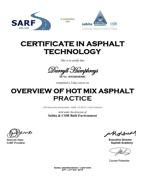 MAIPM CPPP Certificate | PDF