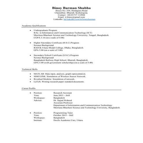 CV | PDF | Computing | Technology & Computing