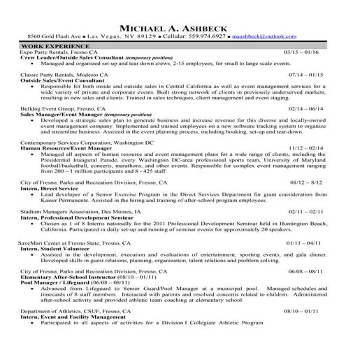 Resume - Allie Hall | PDF