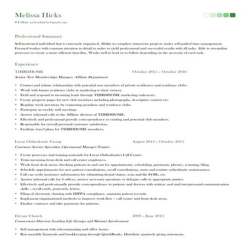 Lisa A. Jones Resume | PDF