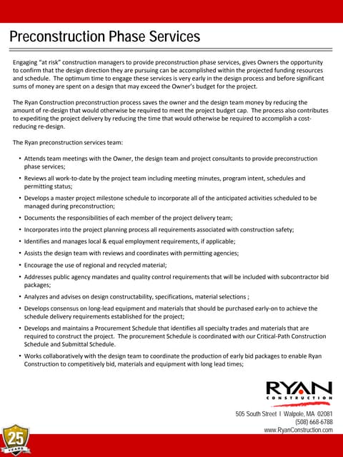 Process capital project | PDF