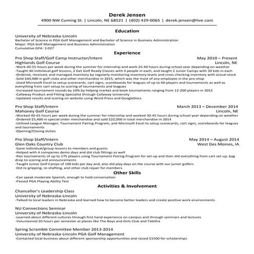 Resume | PDF