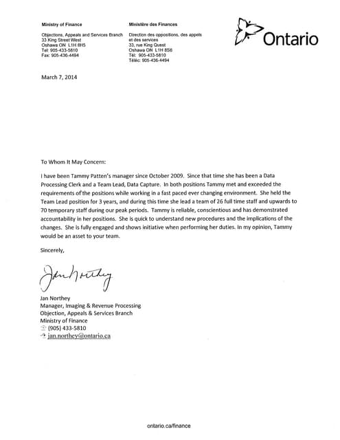 Reference Letter 1 | PDF