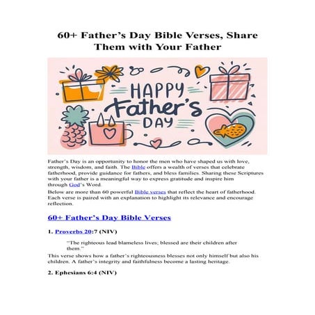 60+ Father’s Day Bible Verses, Share Them with Your Father.docx