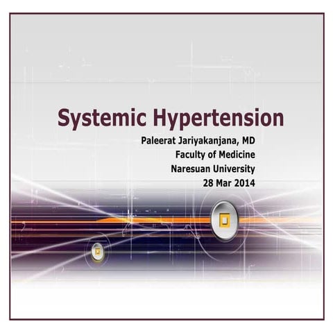61.systemic hypertension | PPTX