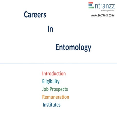 61.careers in entomology | PPTX