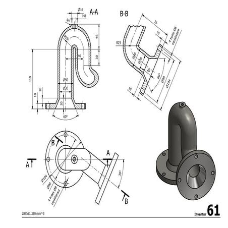 machine drawing using cad sotware methods | PDF | Drawing and Sketching ...