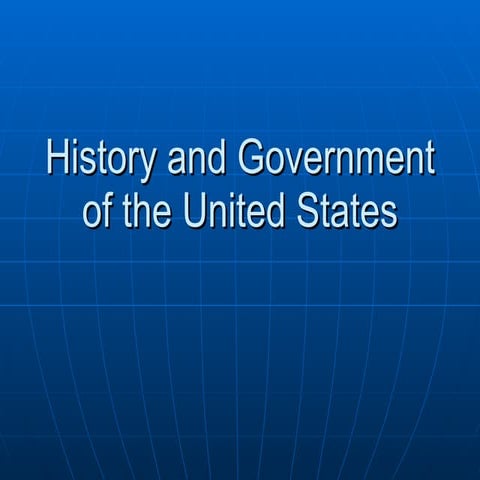 6.1 - History and Government of The United States | PPT