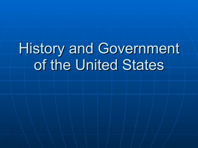 The United States government | PPSX