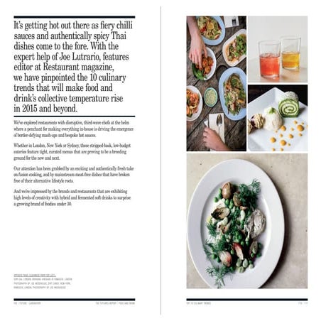 How Traditional Food Is Being Reimagined Through Modern Techniques | PDF