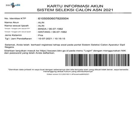 6105050607820004 kartu akun alin ok | PDF