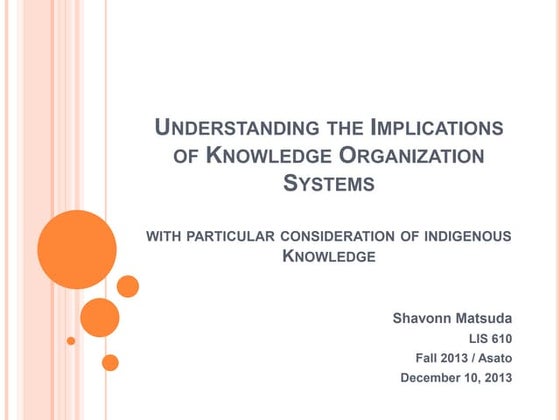 KOSO Knowledge Organization Systems Ontology | PDF | Databases | Computer Software and Applications