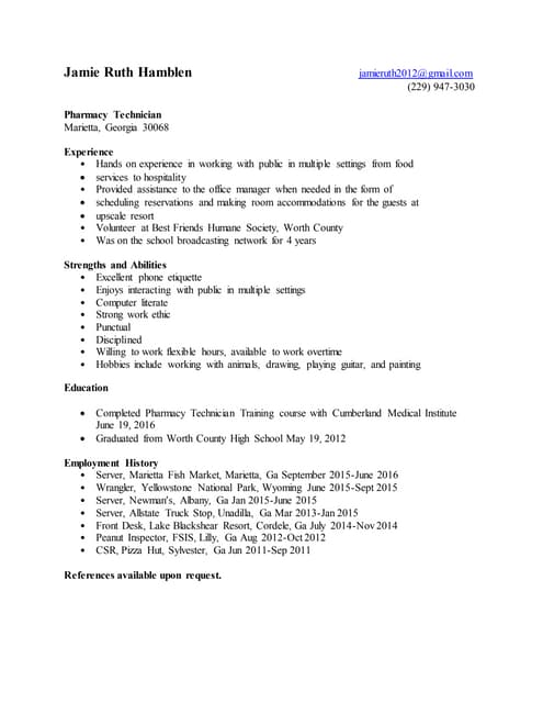 Levi's resume | PDF