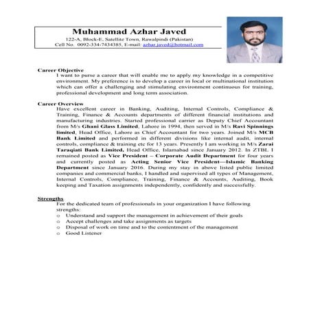 CV-Azhar | PDF