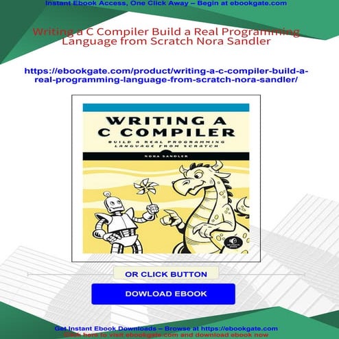 Writing A C Compiler Build A Real Programming Language From Scratch 0777