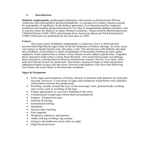 61182471 case-study-final | DOC | Diabetes | Diseases and Conditions