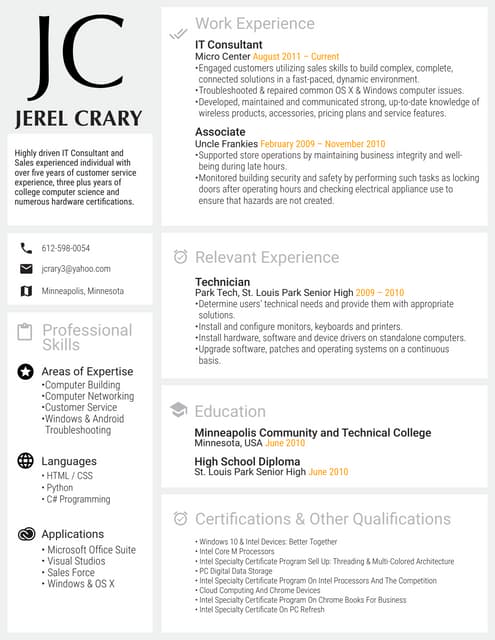 Chuck Janczy resume_01202016 | DOC