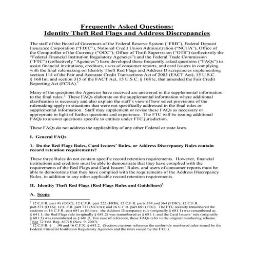 6 11 Red Flags Fa Qs | PDF