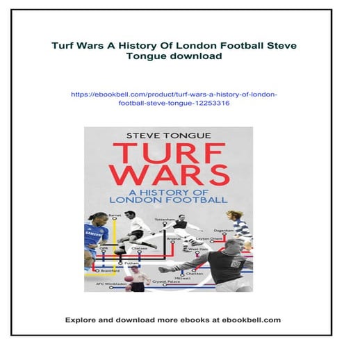 Turf Wars A History Of London Football Steve Tongue | PDF