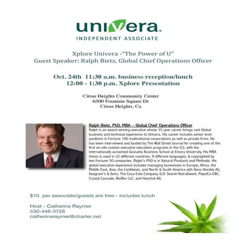 univera Bietz-Sacramento flyer | PDF
