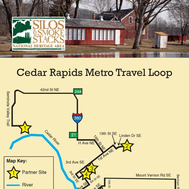 Cedar Rapids Travel Loop Card | PDF