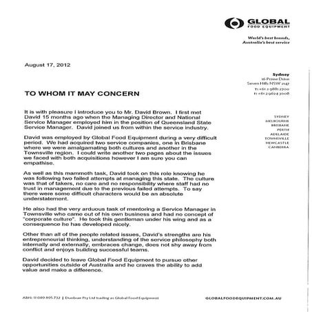GFE - Kerry Downes reference | PDF