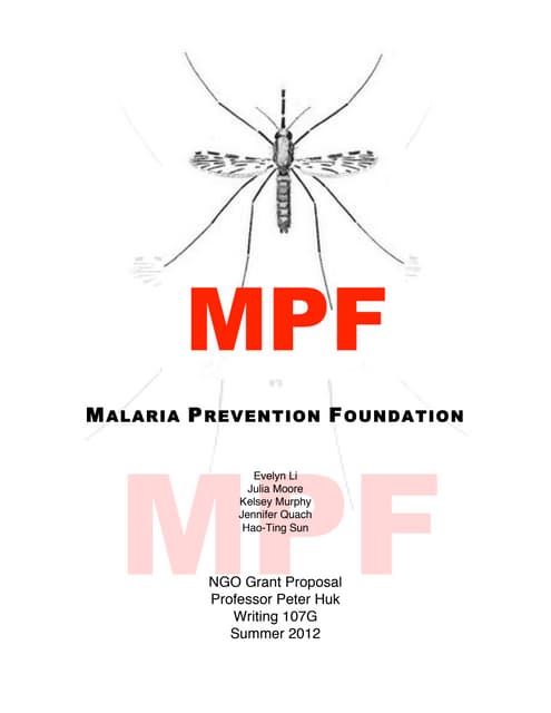 Biology investigatory project class 12 [malaria] | DOCX