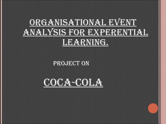 Coca cola-plant-layout | PPT | Food & Drink