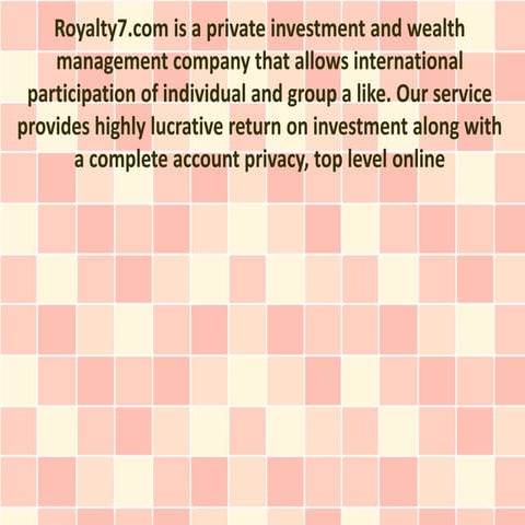 Royalty7! | PPT