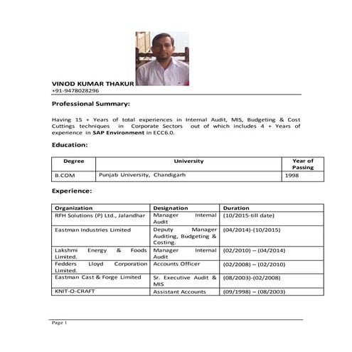 RESUME_TUSHAR S JOSHI | DOCX