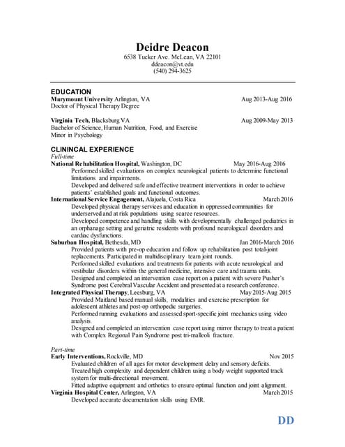 Nov 2016 Resume | PDF